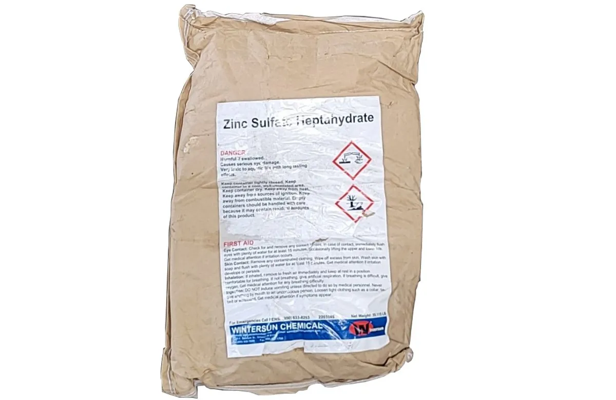Zinc Sulfate Heptahydrate - JHS Chemical GmbH